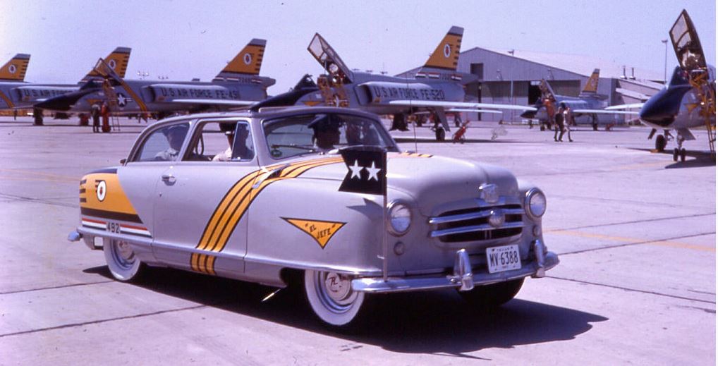 Just A Car Guy: 1950 Nash at the 456th Change of Command at Castle Air ...