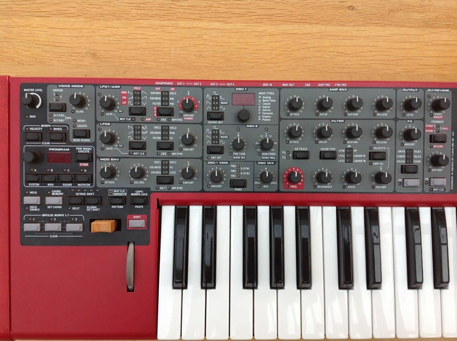 MATRIXSYNTH: Nord Lead 4 SN NH11443