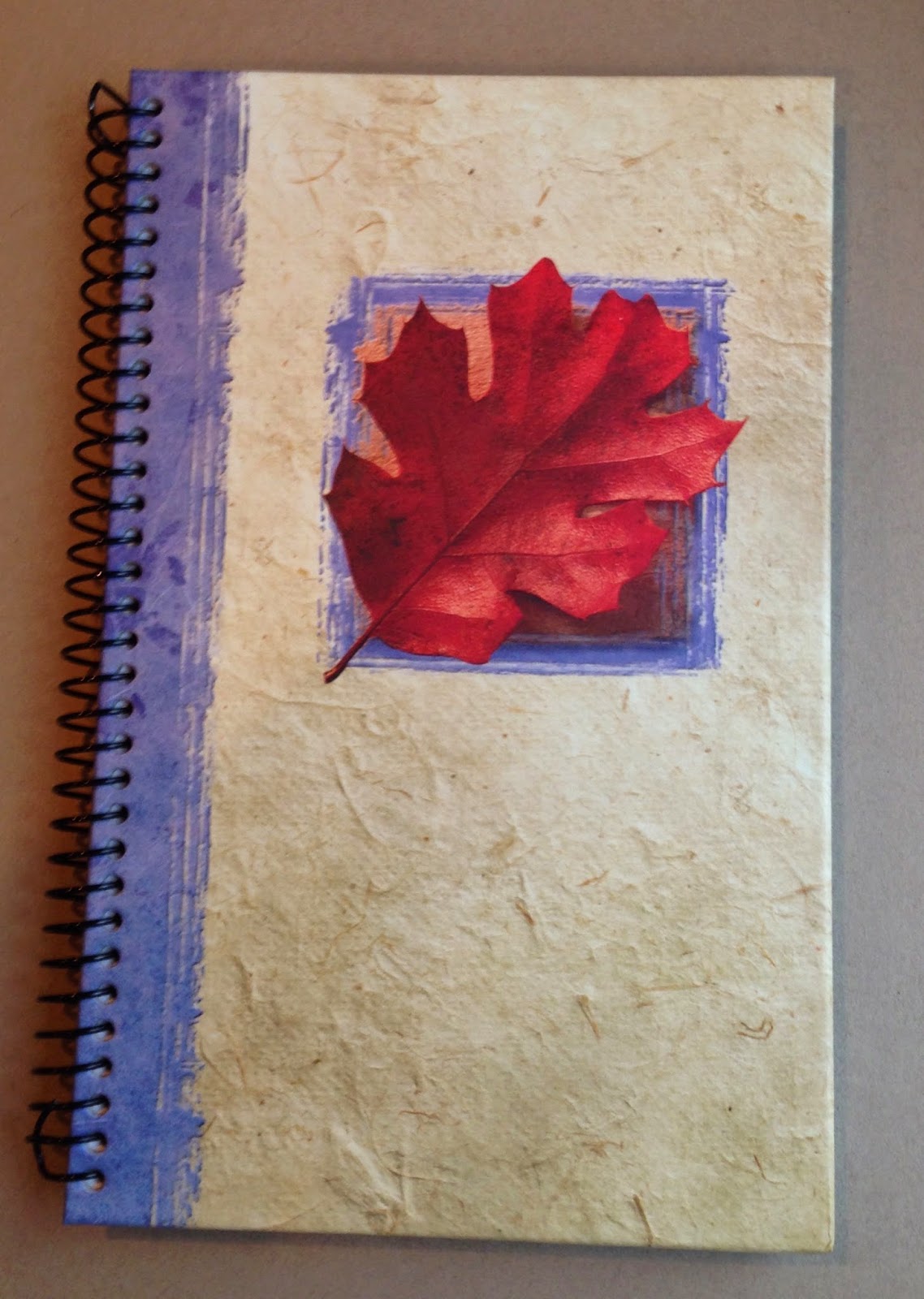 Creative Expressions: Lace Covered Altered Notebook