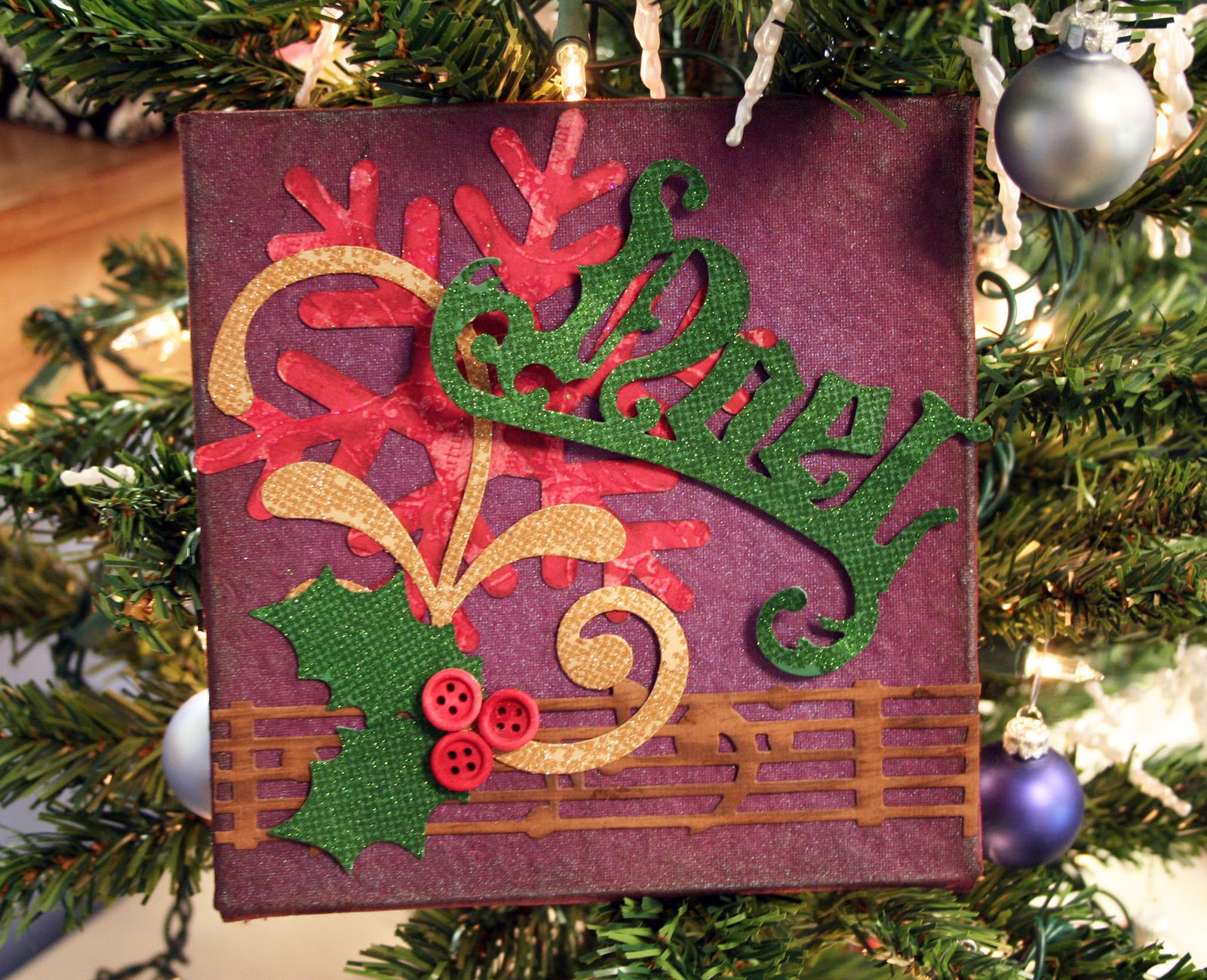 Oh My Crafts Blog: Noel Tile Box