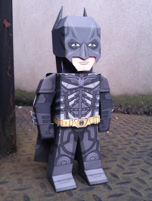 Dark Knight Rises - Batman Paper Toy | Papercraft Paradise ...