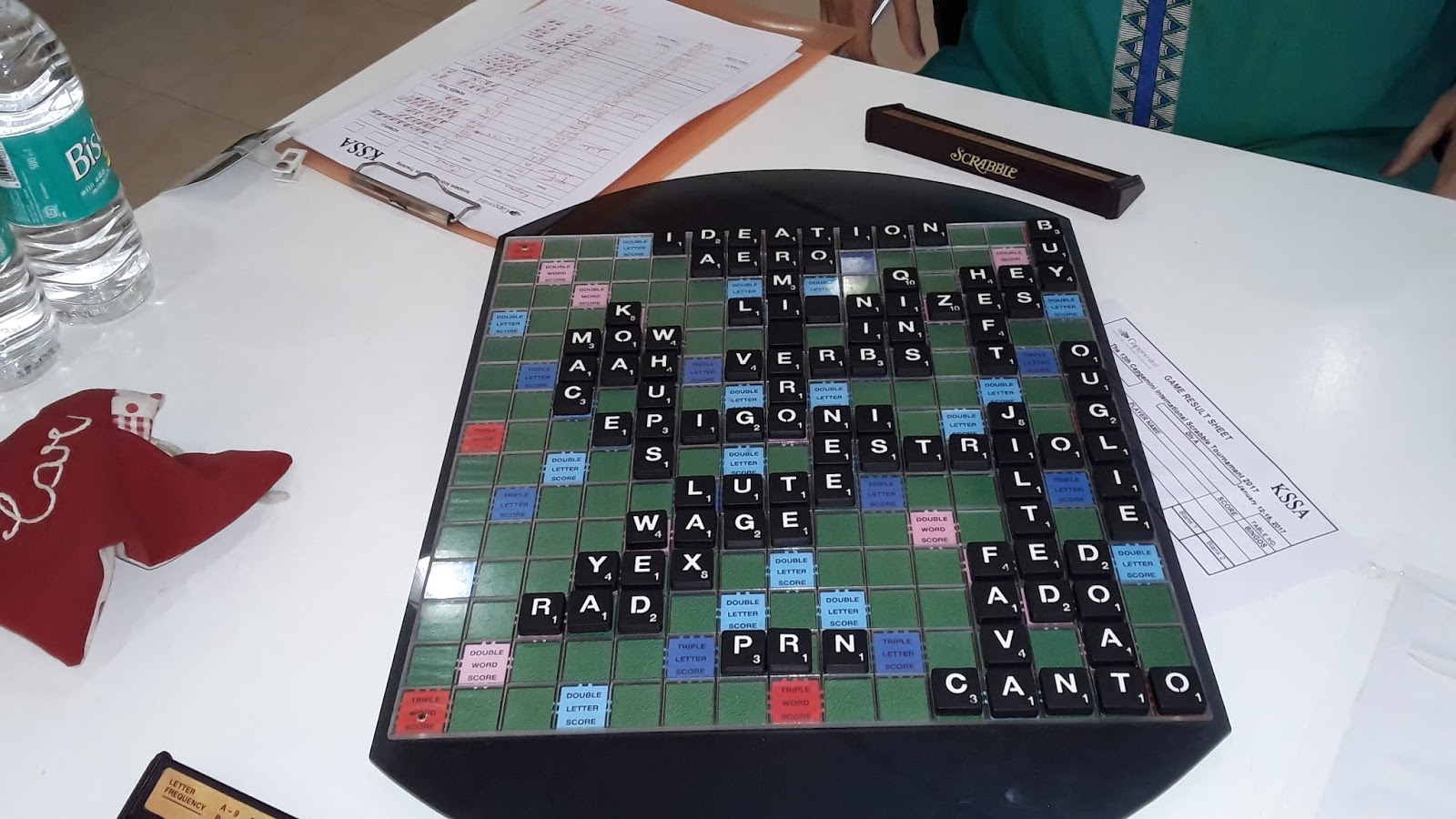 Capgemini International Scrabble Tournament 2017 - Day 3 - Scrabbling Away