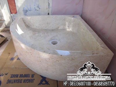 Wastafel Sudut | Jual Wastafel Sudut - Kerajinan Marmer Tulungagung