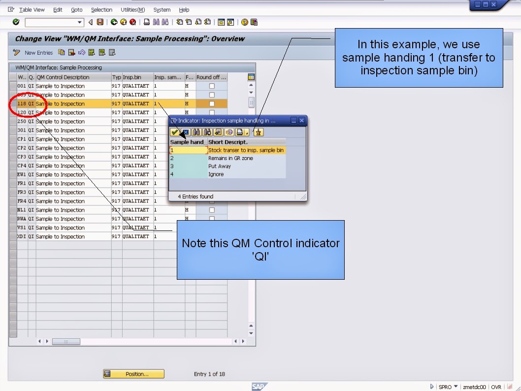 青蛙SAP分享 Froggy's SAP sharing: WMS QM-WM interface Sample Handling 1 ...