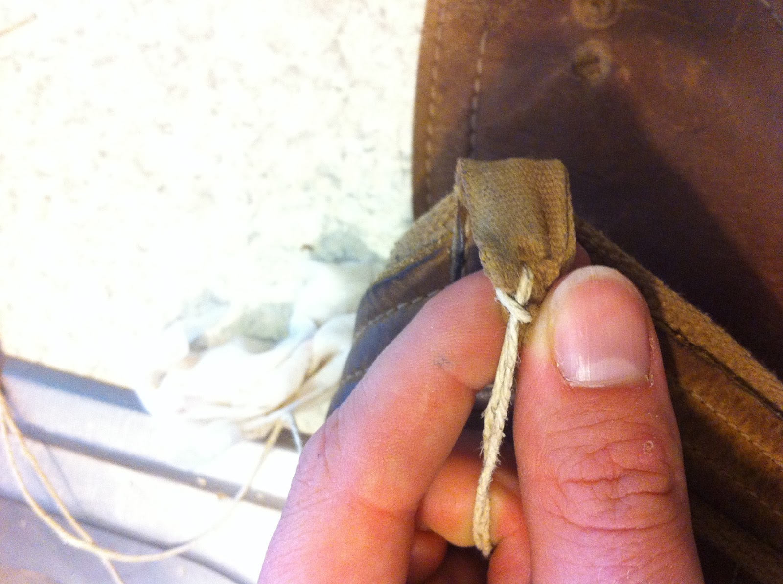 Verbalized Mayhem: Fixing a Broken Sandal