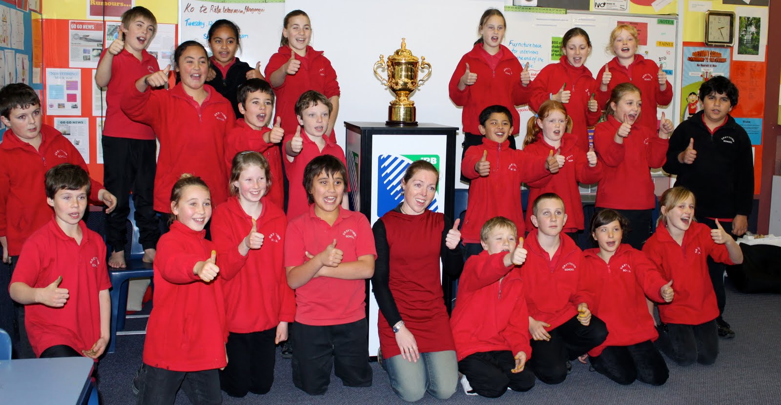 greytown11: Special Guest Arrives at Greytown School