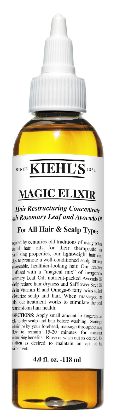 All about: Kiehl’s Magic Elixir Hair Restructuring Concentrate