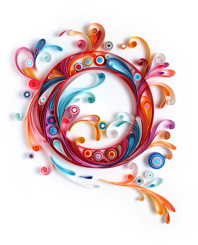 ABCDEFridays: Typography Paper craft