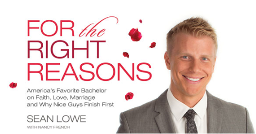 Sasha Says: Review: Sean Lowe's book For the Right Reasons