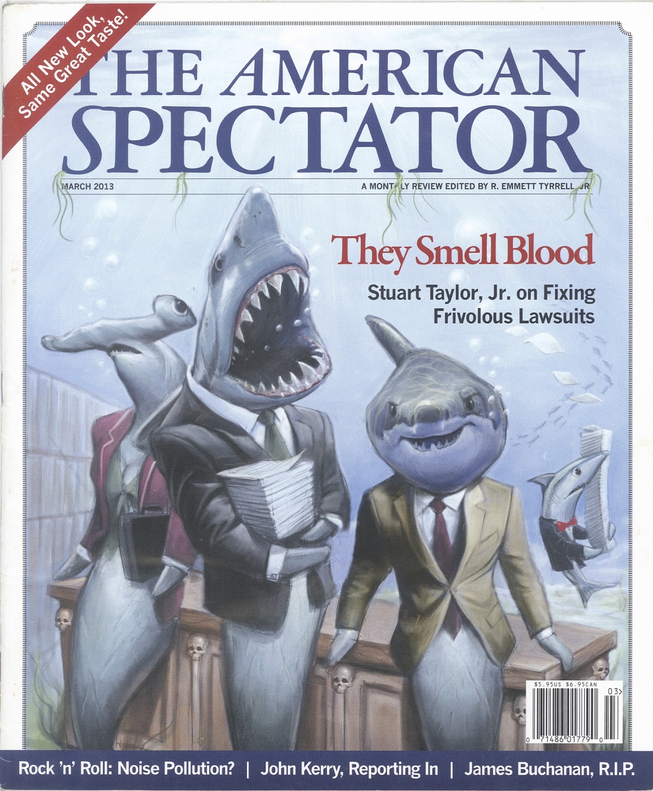 Lars Blog: Cover Illustration with The American Spectator