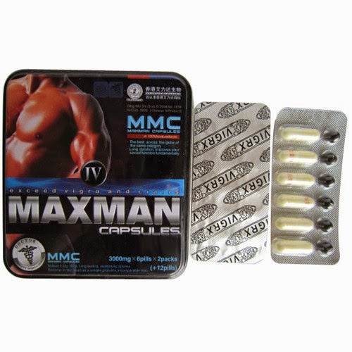 Obat Kuat Pria Max Man Capsule USA Original