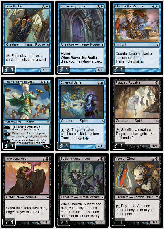 Magic the Gathering Adventures: Abilities: Transmute