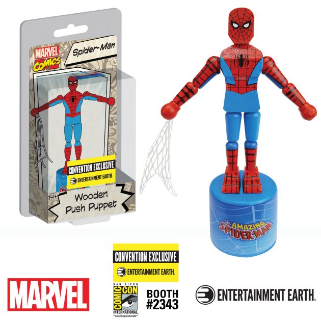 The Blot Says...: SDCC 2017 Exclusive Spider-Man Marvel Wood Push ...