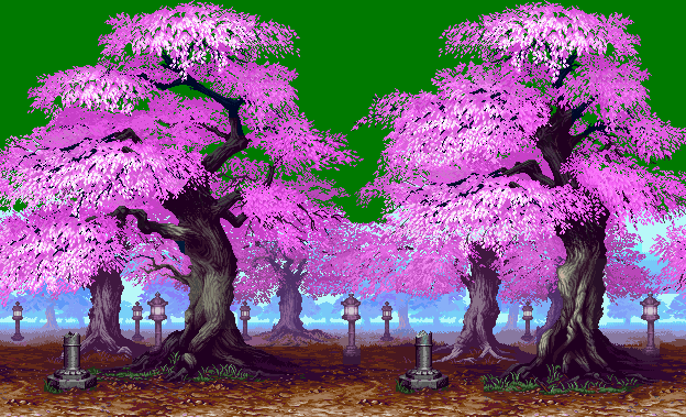 Sprite Fx: Sprite Background Plants