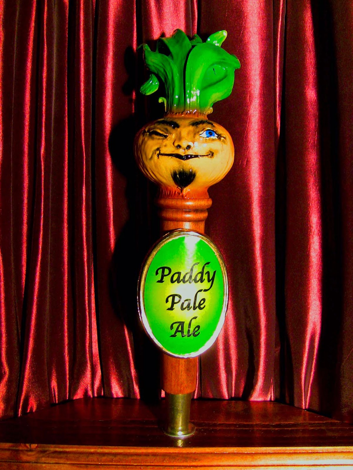Tap Handle #398: Wild Onion - Paddy Pale Ale