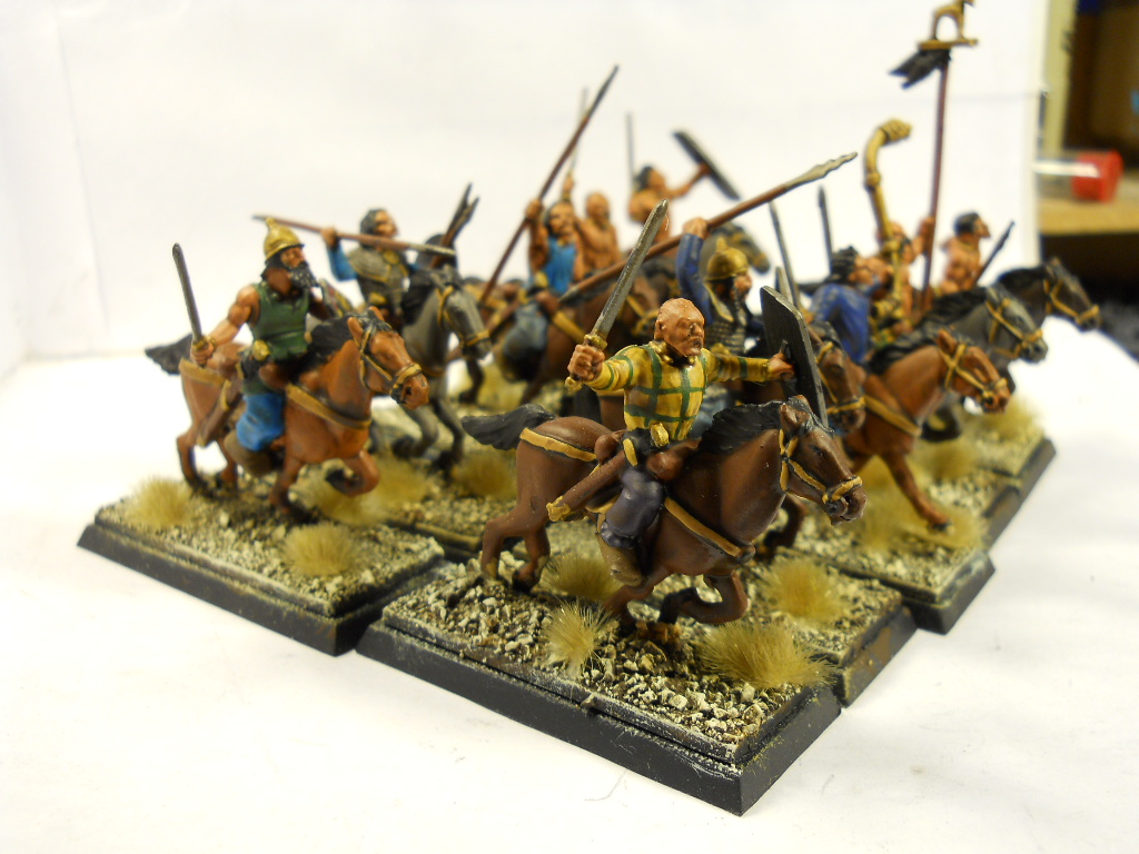 Miniature Wargames Junkie: 28mm Warlord Games Celtic Cavarly unit #1
