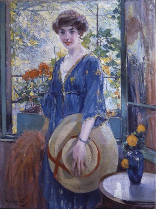 Ulisse CAPUTO (1872-1948) | Catherine La Rose ~ The Poet of Painting