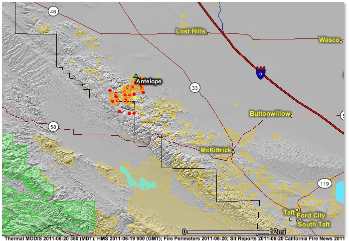 CFN - CALIFORNIA FIRE NEWS - CAL FIRE NEWS : CA-KRN-Antelope - Wildland ...