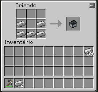 Como fazer um Carrinho ~ Jogo Minecraft
