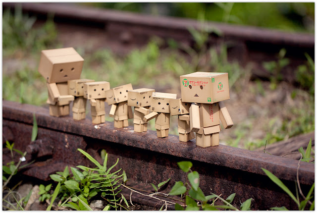 Miniature Cardboard People