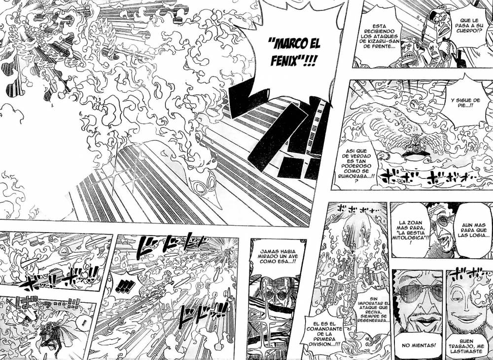 One Piece Manga Capitulo 554. El almirante Akainu ~ ParaisoGrandLine