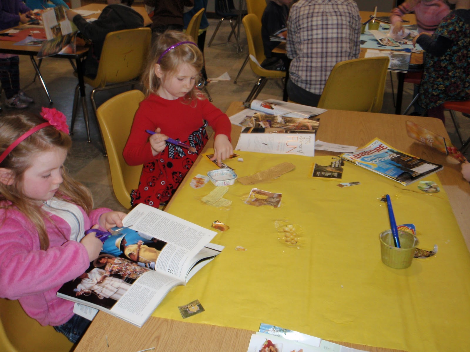 Fayston Elementary Art: Kindergarten Color Collage