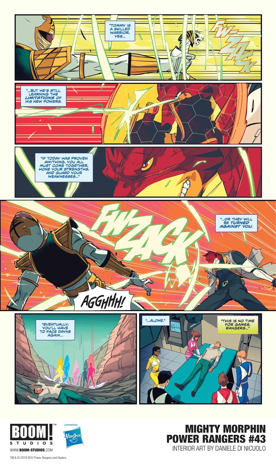 NickALive!: BOOM! Studios Unveils First Look at 'Mighty Morphin Power ...