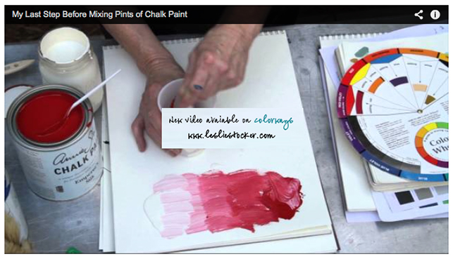 Colorways: Video: Creating Custom Color Formulas with Chalk Paint
