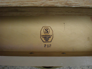 Mid Century Chicago: Springfield Furniture Works Blonde Coffee Table