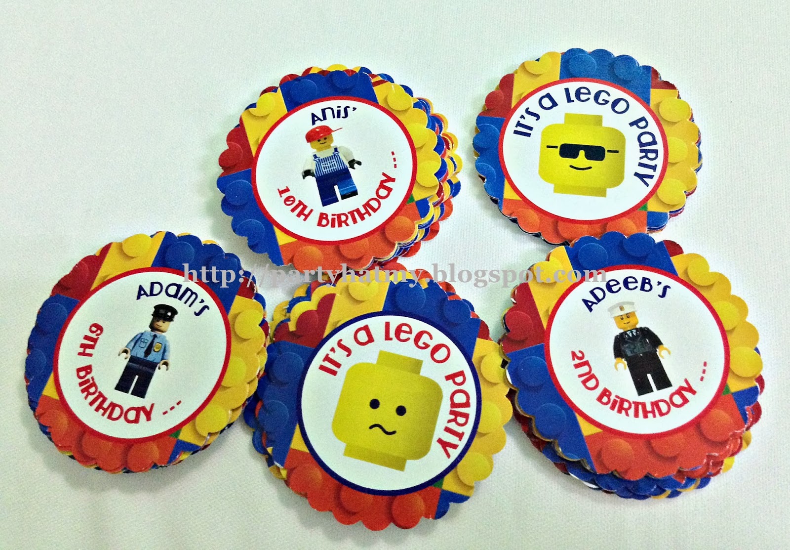Party Hat: Lego Birthday Party