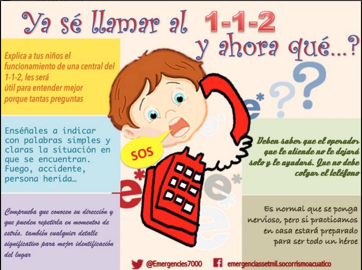 Rafael Olalde Quintana: Enseña a los niños lo que es el 112