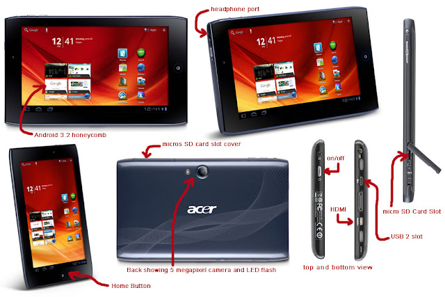 Android Tablet Reviews: Acer Iconia 7 inch Tablet
