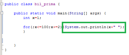Program bilangan prima pada java
