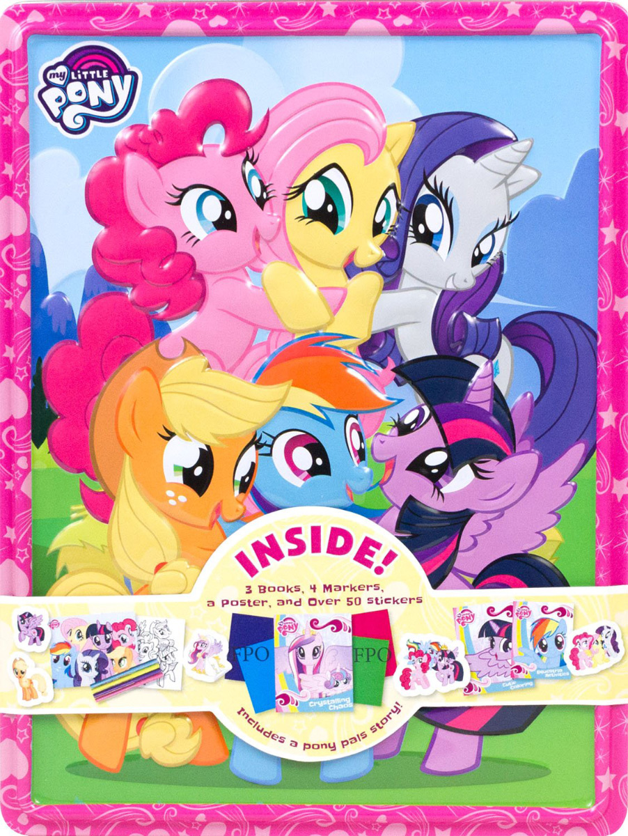 My Little Pony Collectors Tin Books | MLP Merch