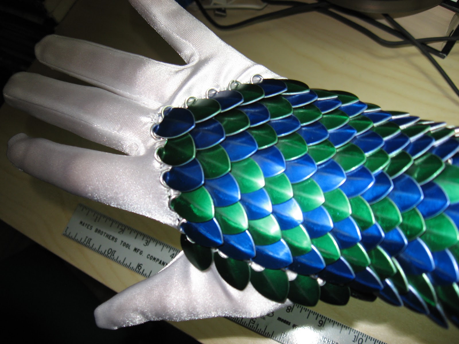 The Mad Crafter: More scale maille