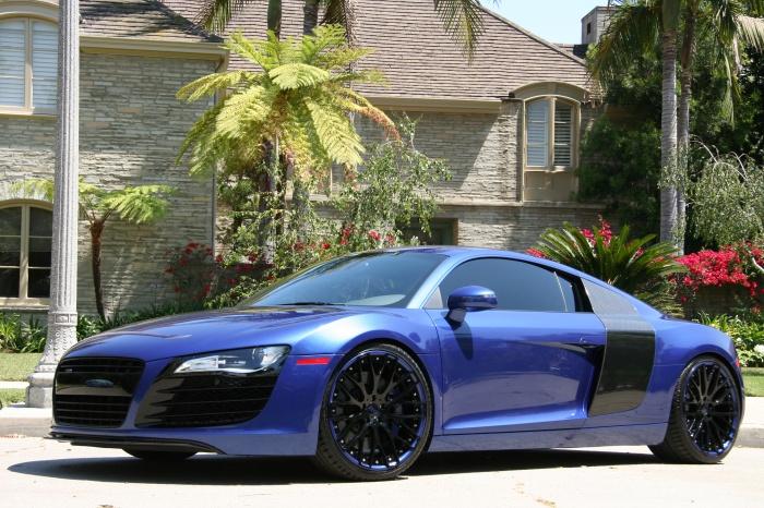 New Car Photo: audi r8 blue
