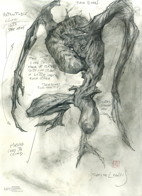 Alien Explorations: Paradise Xenomorph with skull made up from plates ...