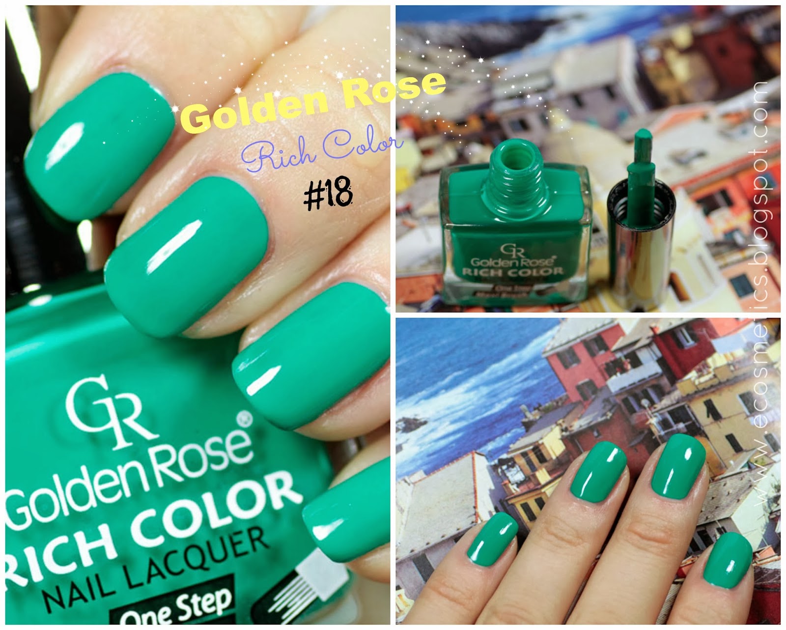 Golden Rose Rich Color #18 - swatche