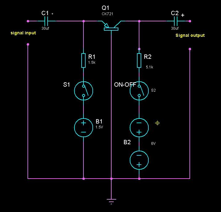 SINGLE STAGE,R-C COUPLED,COMMON BASE AMPLIFIER ~ Circuit Diary
