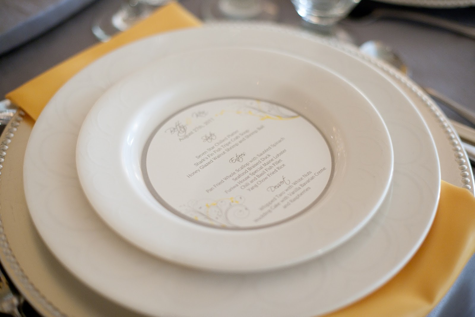 Unique and Perfect: Menú redondo / Round menu