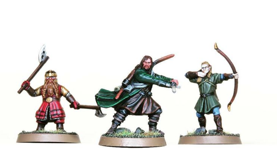 Banjo Unchained: Aragorn, Gimli and Legolas: Fellowship of the Ring