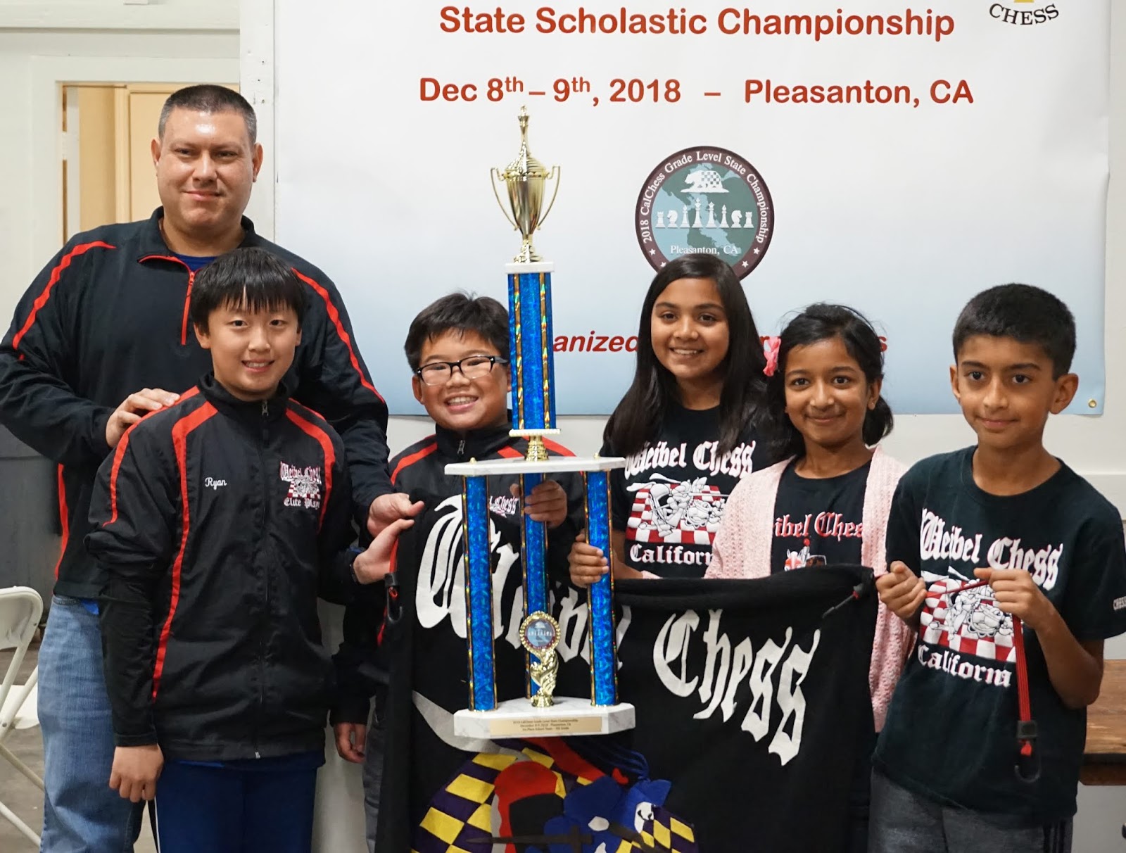Weibel Chess: WEIBEL CHESS RETURNS TO BEING NUMBER 1 IN CALCHESS STATES