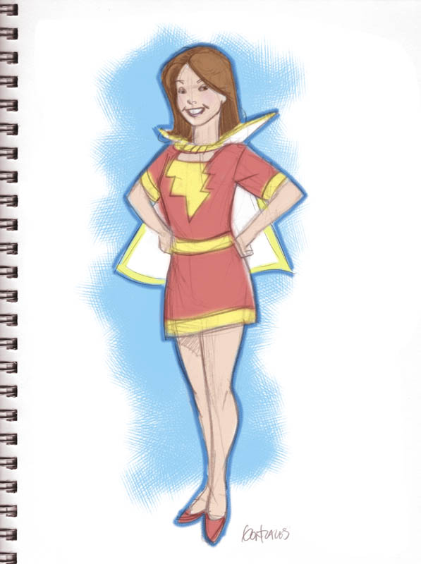 Gene Gonzales' Sketches & Other Silly Stuff: Sketchbook Friday - Mary ...