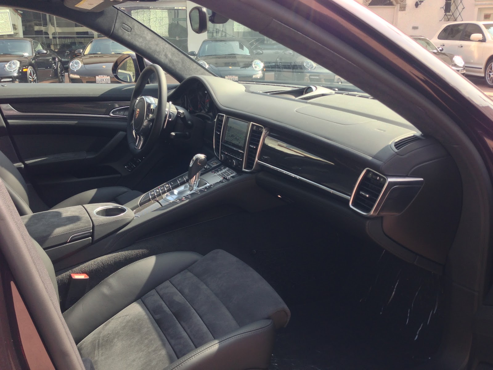 The Porsche Guy : Today's Three P's: Purple Porsche Panamera. OMG.