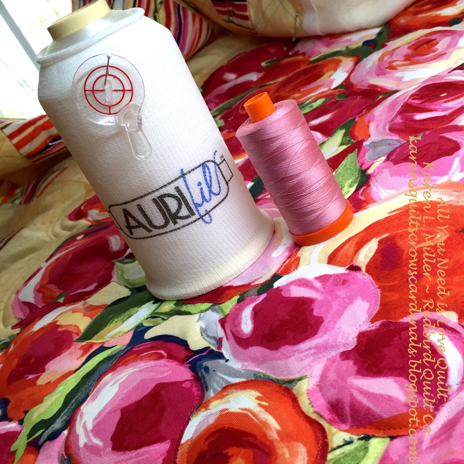 Karen's Quilts, Crows and Cardinals: All You Need is Love Quilt and ...