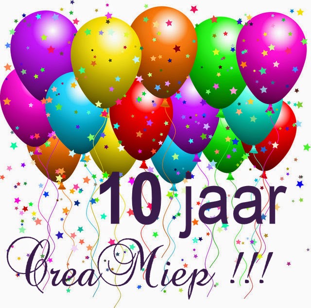 CreaMiep Design Team: 10 Jaar CreaMiep!!!
