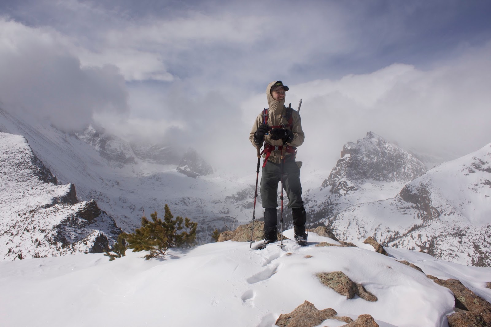 Hiking Rocky Mountain National Park: Half Mountain via Glacier Gorge TH.