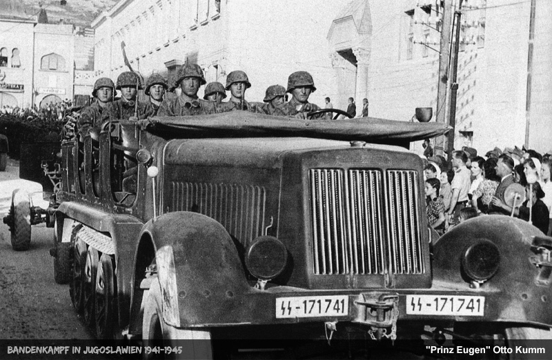 NAZI JERMAN: Foto 7. SS-Freiwilligen-Gebirgs-Division "Prinz Eugen"