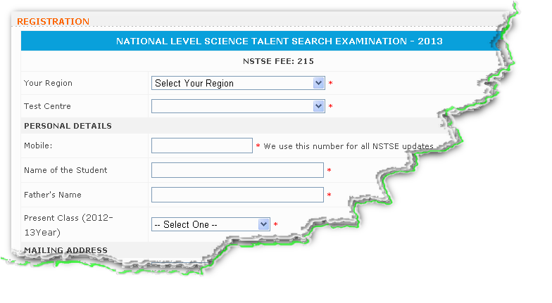 NSTSE 2013 Notification, Form & Eligibility | Career Quips