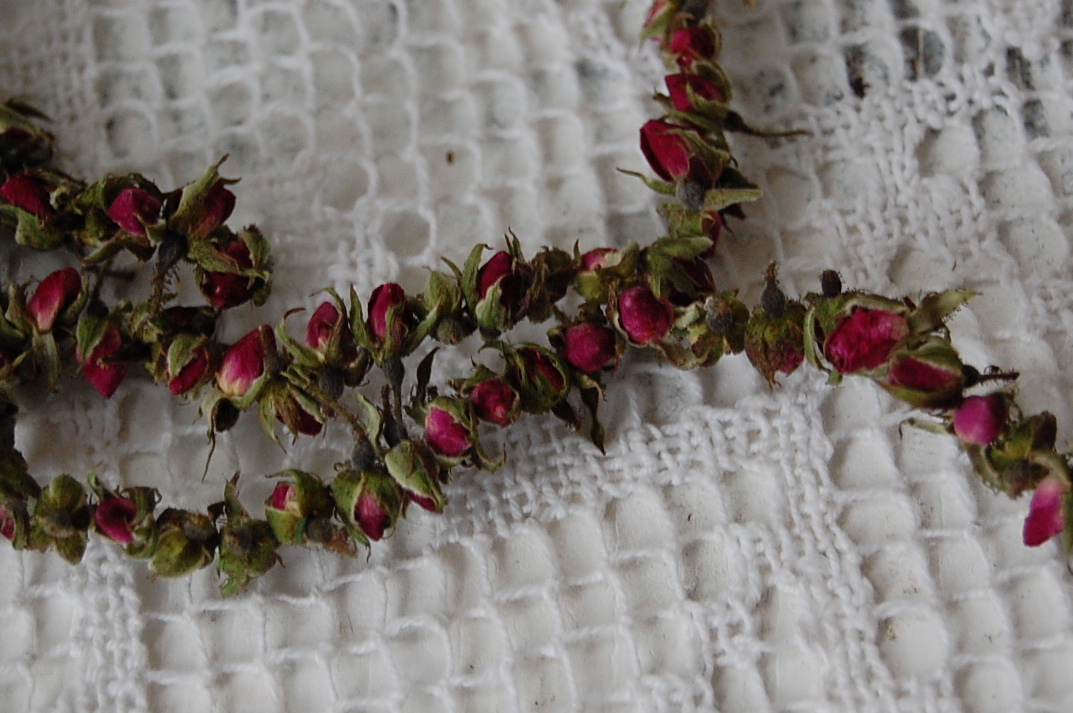 saltbox treasures: Miniature Rose Garlands